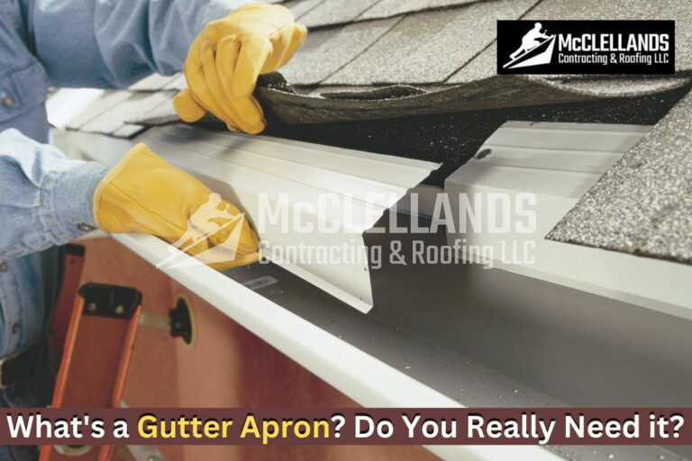 What's a Gutter Apron? Do You Really Need it?