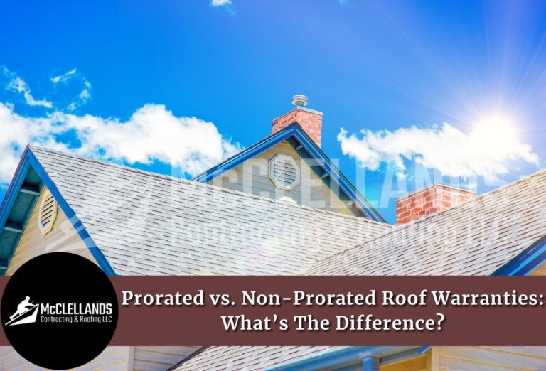 Prorated & Non-Prorated Roof Warranties: Main Differences