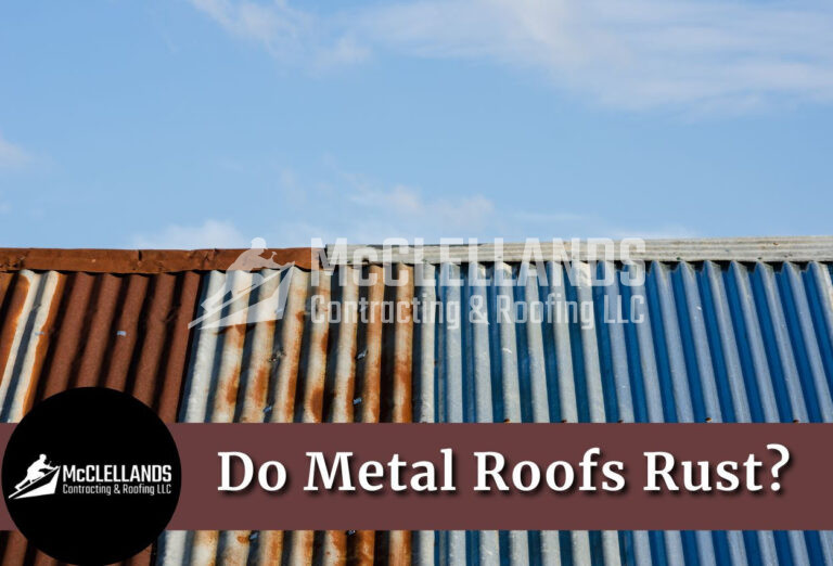 Do metal roofs rust?